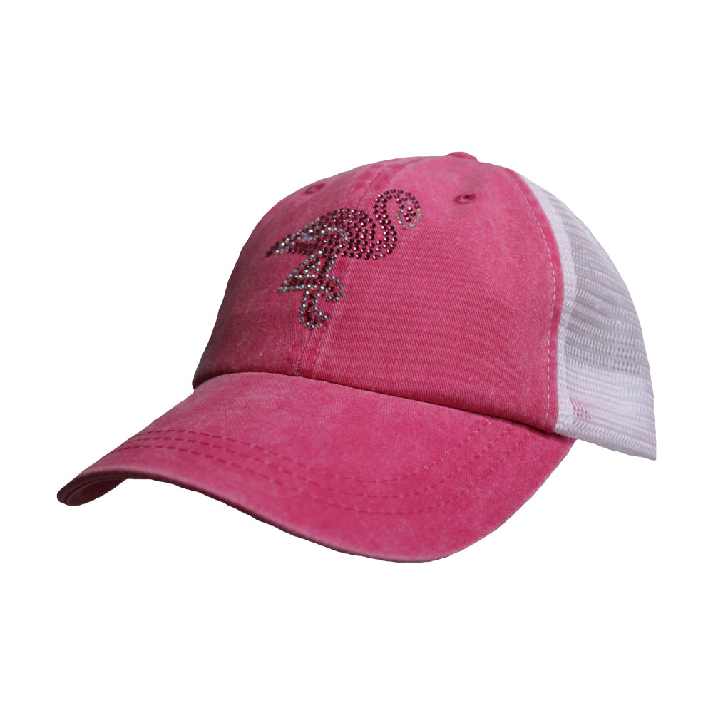 Crystallized Flamingo Cap – The Alabama Girl.com