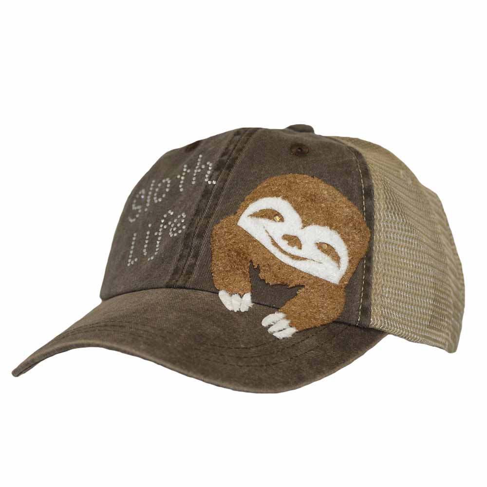 Sloth Life Mesh Cap – The Alabama Girl.com